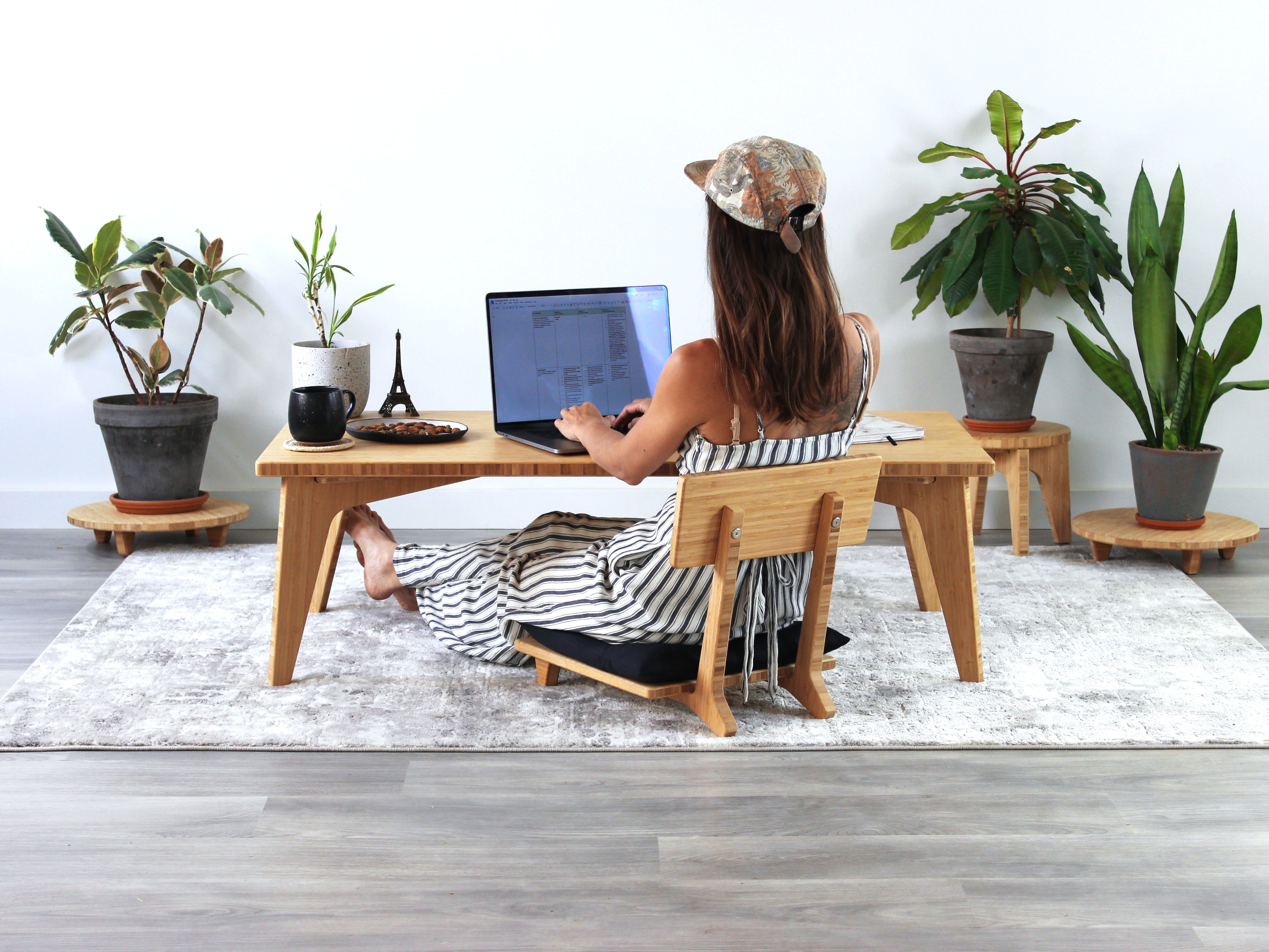 Bamboo Furniture: LOW Desks – Reforest Design